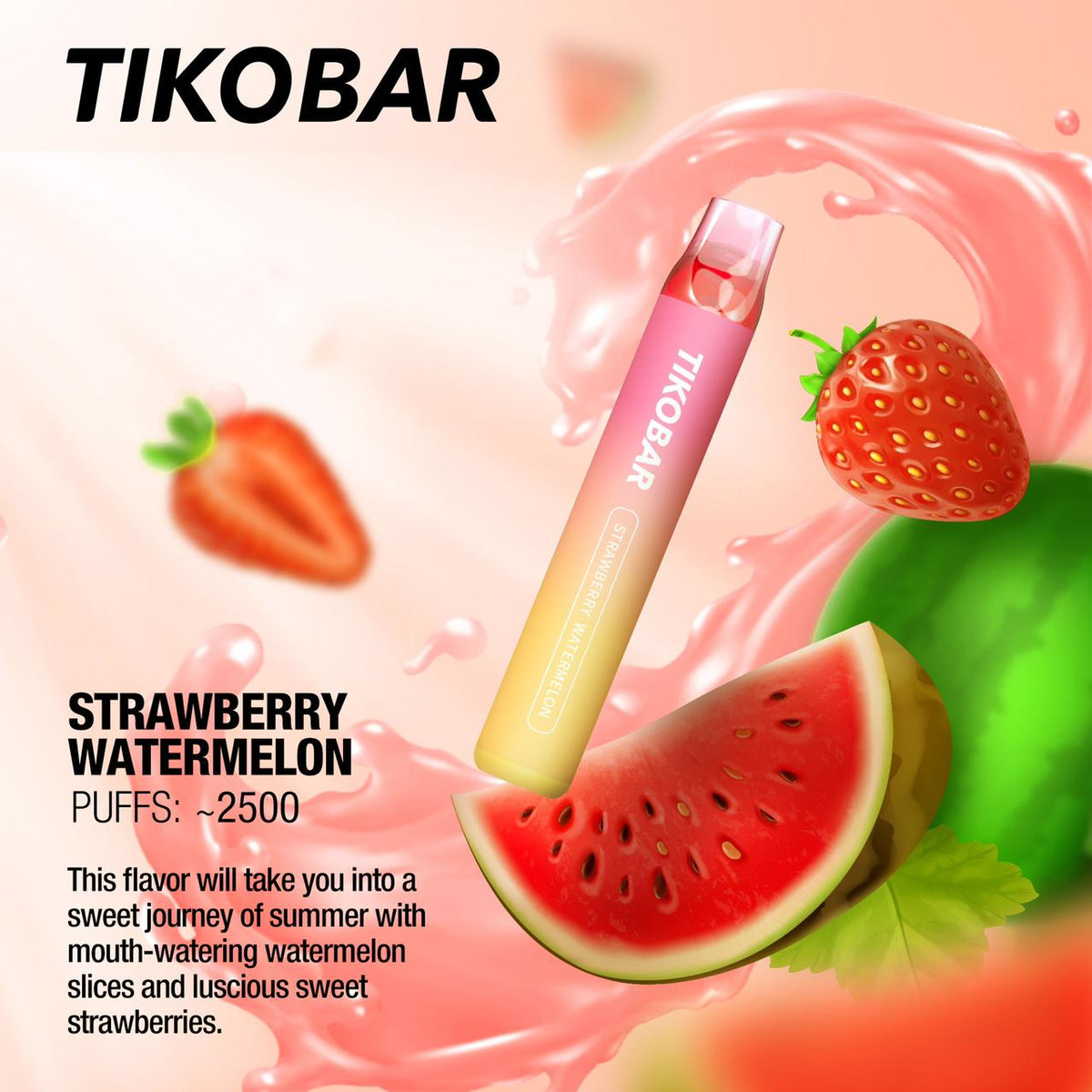 TIKOBAR LUX DISPOSABLE PODS - FUUMY (50MG - 2500 PUFFS)