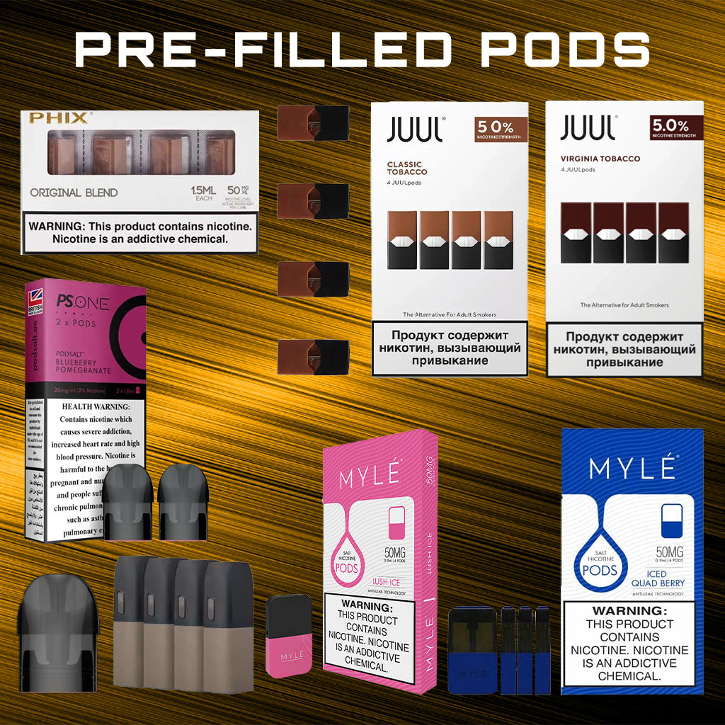 Vape Pre-Filled Pods Dubai | Myle Pre Filled Pods Dubai | Vape Abudhabi