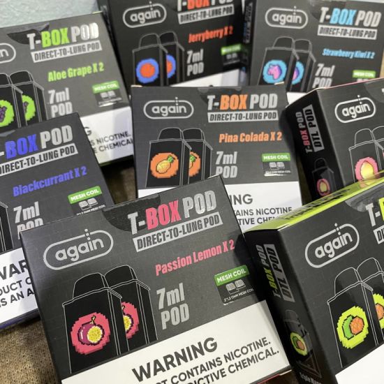 AGAIN T-Box Pod Kit Disposable Vape | Dubai | Abu Dhabi | Same Day Delivery