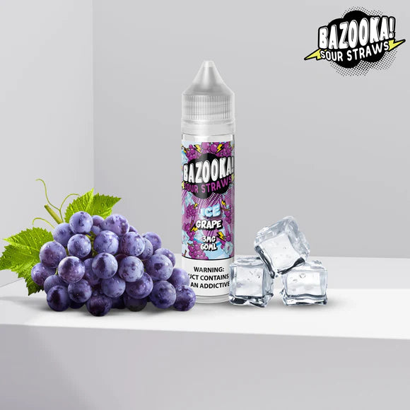 Bazooka Grape Ice E-Liquid Dubai | Vape Juice Abudhabi | Vape Sharjah