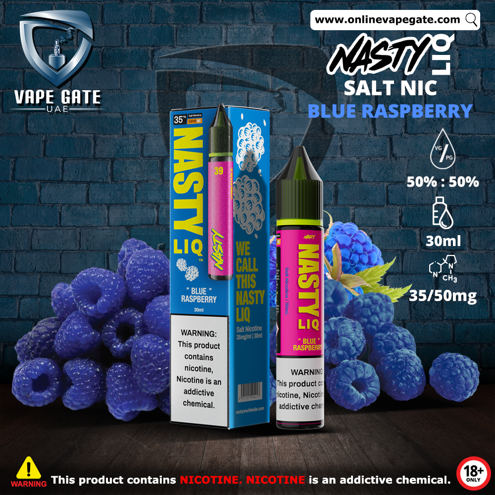 Blue Raspberry - Nasty 30ml | Vape Best Liquid 2024
