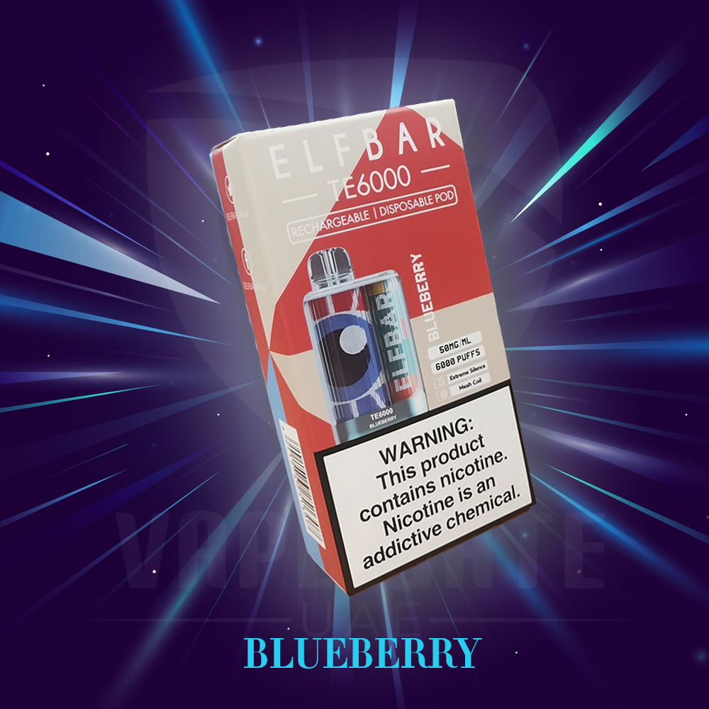 ELF BAR TE6000 Disposable Pod Device 550mAh |Same Day Delivery Dubai ...