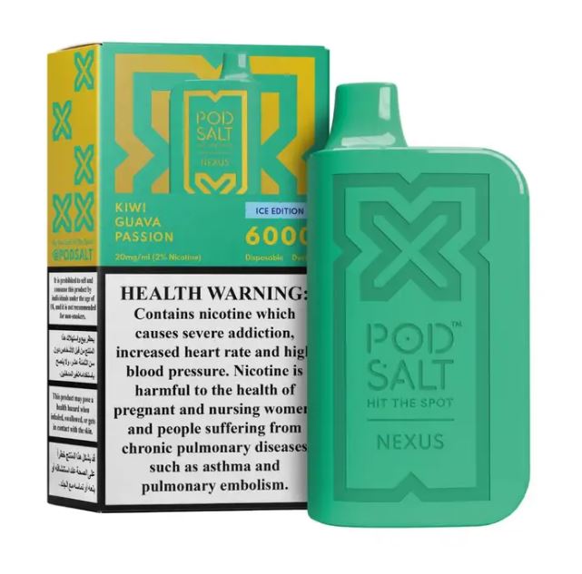 Nexus Ice Edition Disposable Vape (6000 Puffs) | Same Day Delivery Abu ...