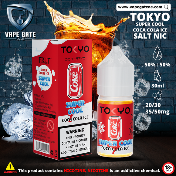 Tokyo Super Coca cola ice SaltNic Dubai | Premium E-Liquid in Dubai UAE