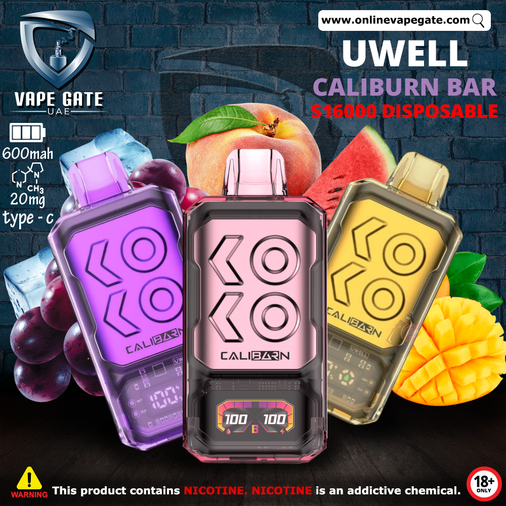 Uwell - Caliburn Bar S16000 Disposable Vape | Same Day Delivery Abu Dhabi & Dubai