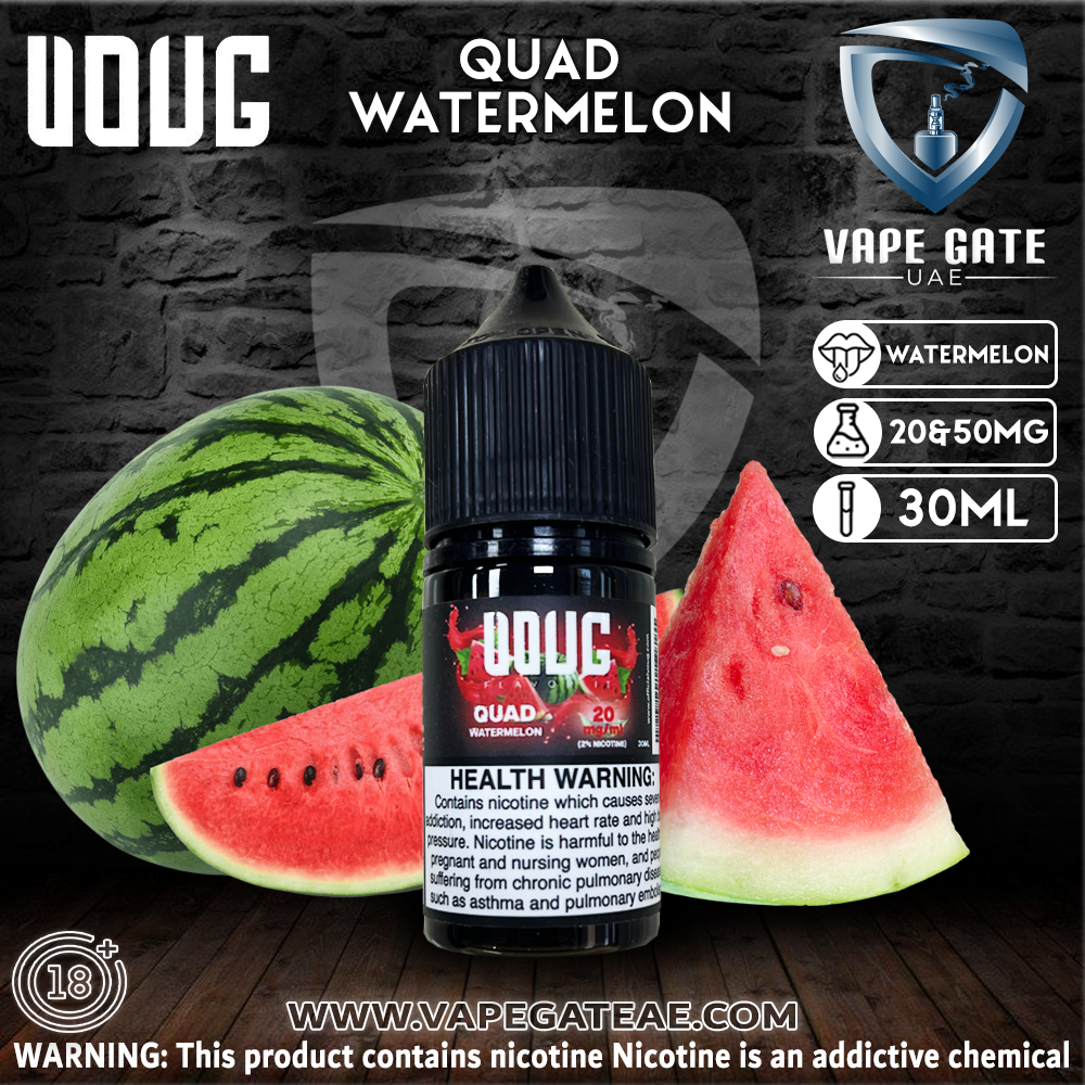 VOUG QUAD WATERMELON SALTNIC 30ML | Dubai | Abu Dhabi | Same Day Delivery