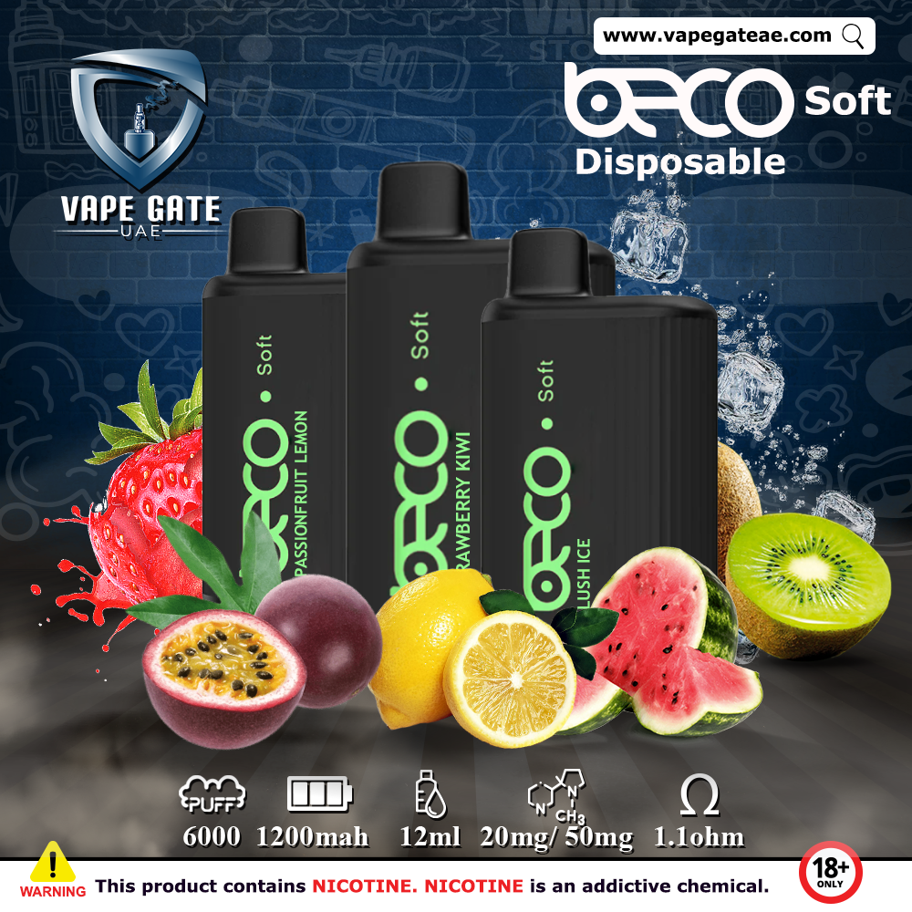 Beco Soft Disposable Vape 6000 Puffs | Dubai & Abu Dhabi | Same day ...