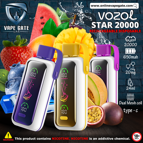 20000 Puff Disposable Vape UAE | Premium Flavors & Dubai Delivery