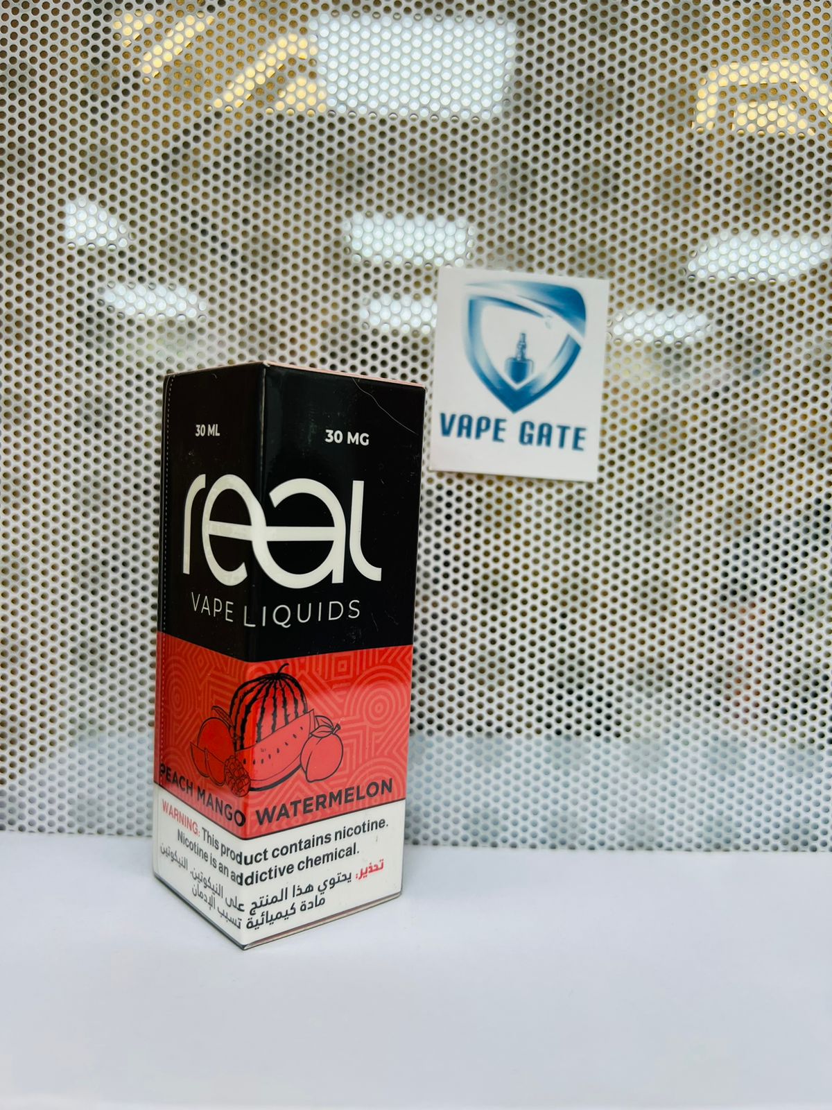 PEACH MANGO WATERMELON ICE - REAL VAPE SALTNIC 30ml | Same Day Delivery ...