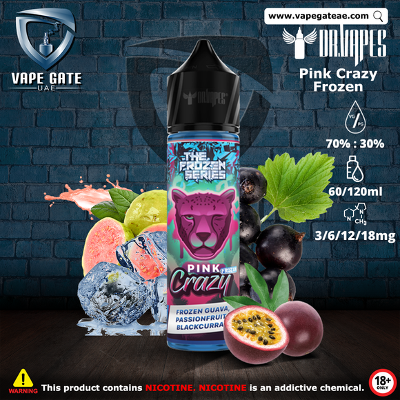 Pink Crazy Frozen - Dr Vapes | Same Day Delivery Dubai & Abu Dhabi UAE