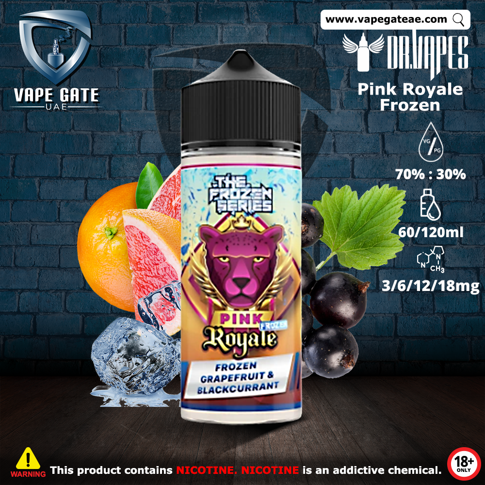 Pink Royale Frozen - Dr Vapes | Same Day Delivery Dubai & Abu Dhabi UAE