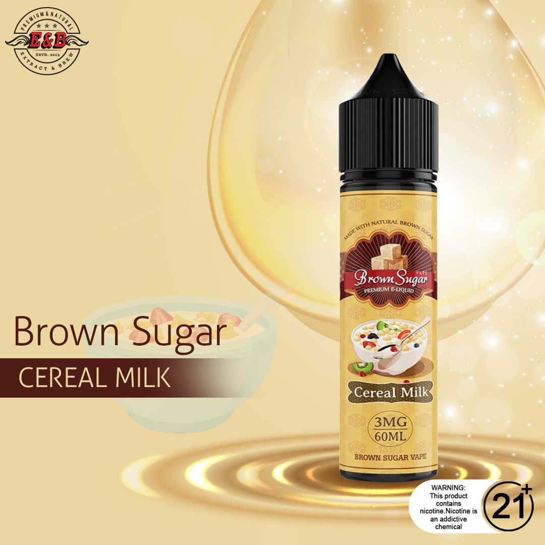 Brown Sugar Cereal Milk E Liquid by E&B Flavor | Dubai Same Day ...