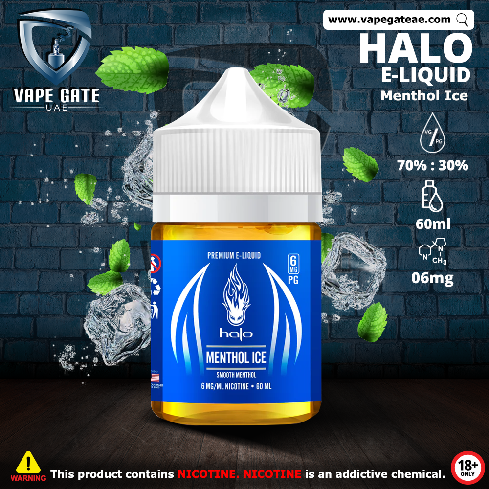 Halo Menthol Ice - E Liquid | best vape shop in Dubai | E-Juice Dubai