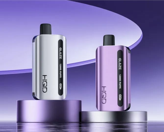 HQD GLAZED RECHARGEABLE DISPOSABLE VAPES (12,000PUFFS) | ABU DHABI ...