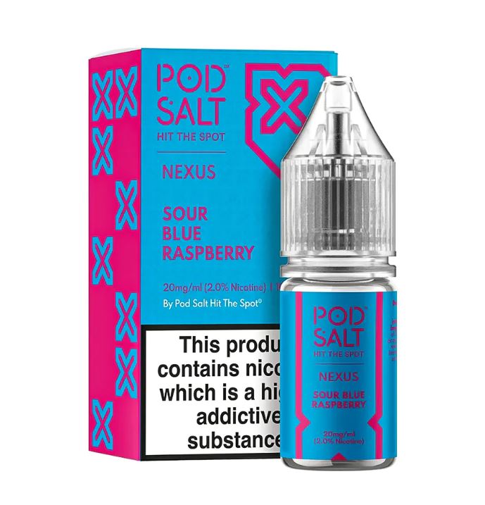 Pod Salt Nexus - Sour Blue Raspberry Saltnic| Same Day Delivery To ...