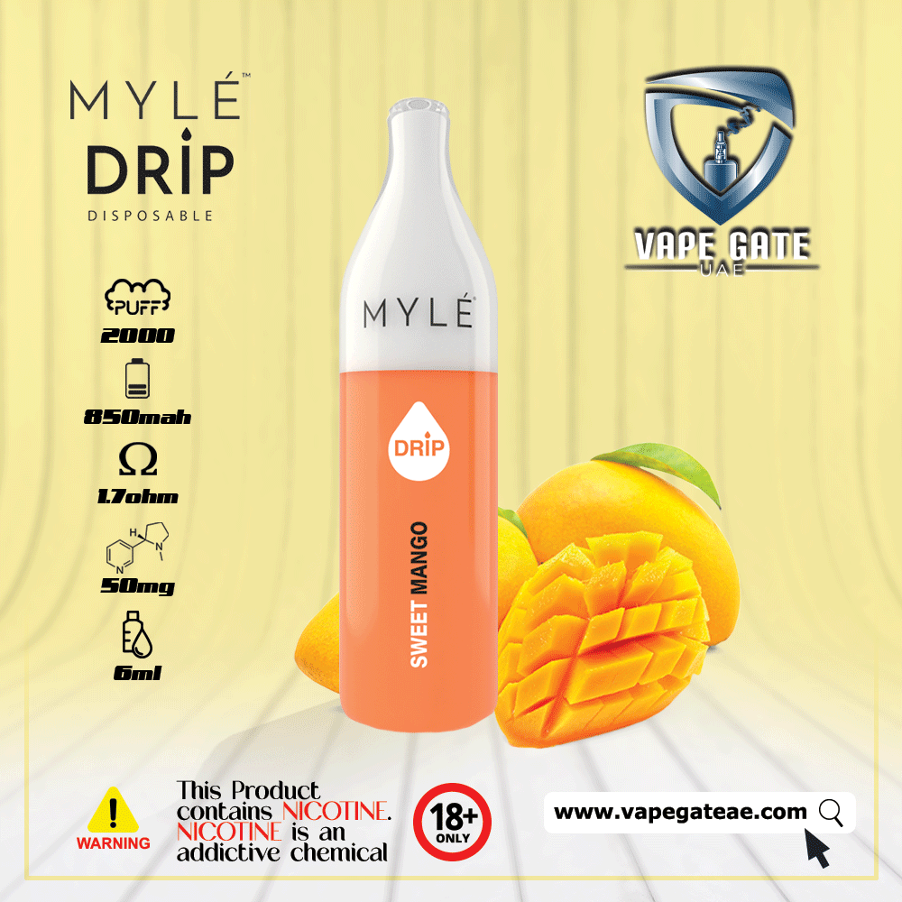 Myle - Drip 2000 Puffs Disposable Pen | Dubai Same Day Delivery | Abu Dhabi