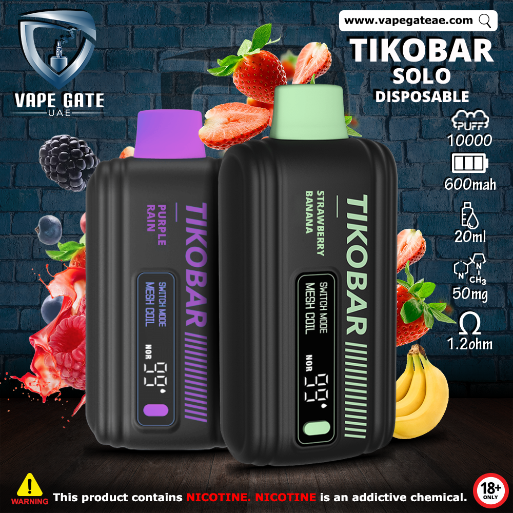 Tikobar Solo Disposable Vape (10,000 Puffs) in Dubai | vape delivery UAE