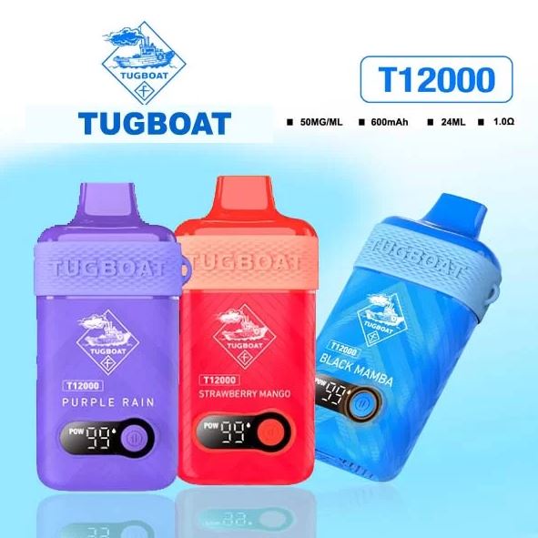 Tugboat T12000 Disposable Vape (12,000 Puffs) | Same Day Delivery Dubai ...