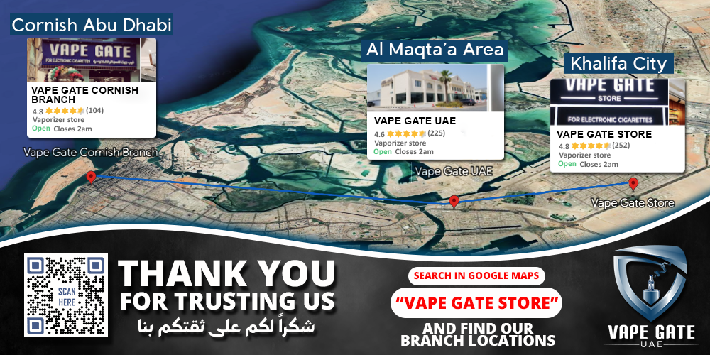 Vape Gate UAE | The online vape store in Abu Dhabi | shop vape Dubai