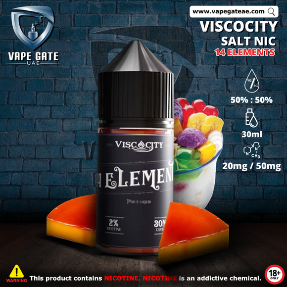 Viscocity Vapor - 14 Elements 30ml | Same Day Delivery Dubai | Abu Dhabi