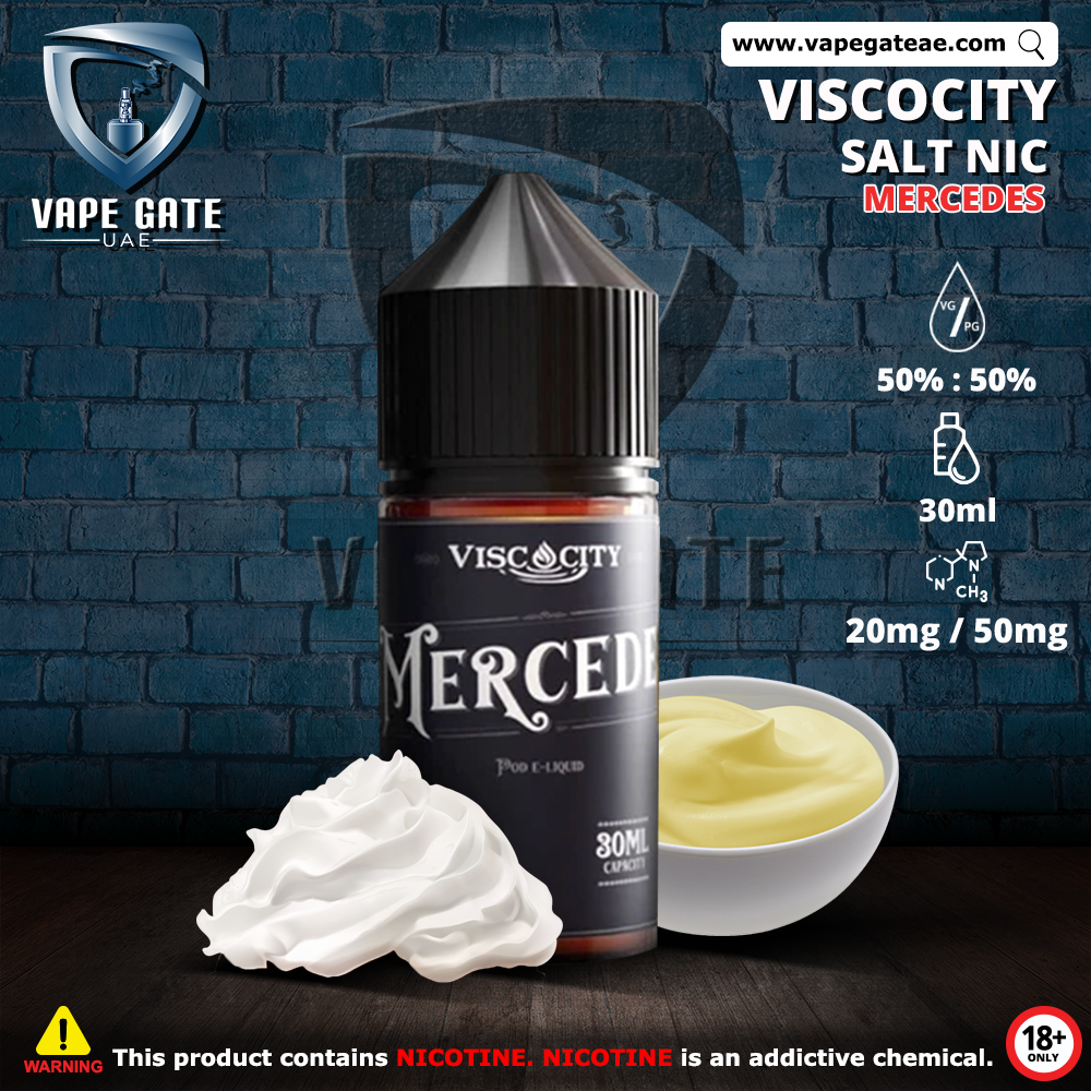 Viscocity Vapor - Mercedes Saltnic 30ml | Same Day vape Delivery Dubai