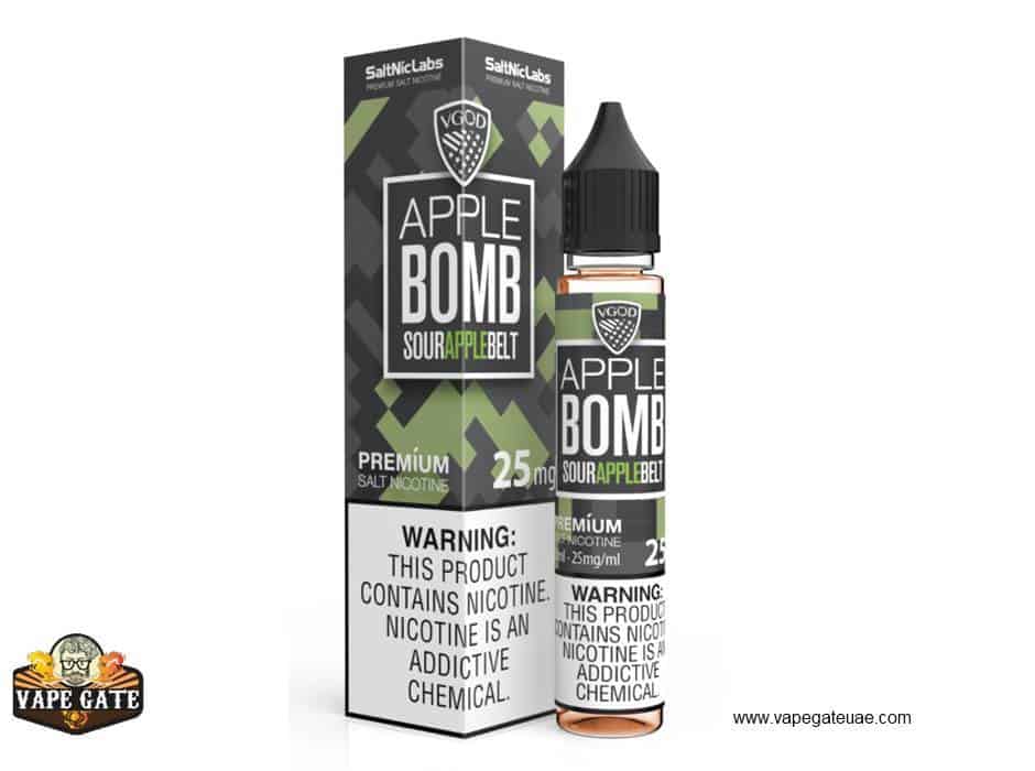 VGOD Apple Bomb Salt Nic - 30ml Discounted in Abu Dhabi and UAE