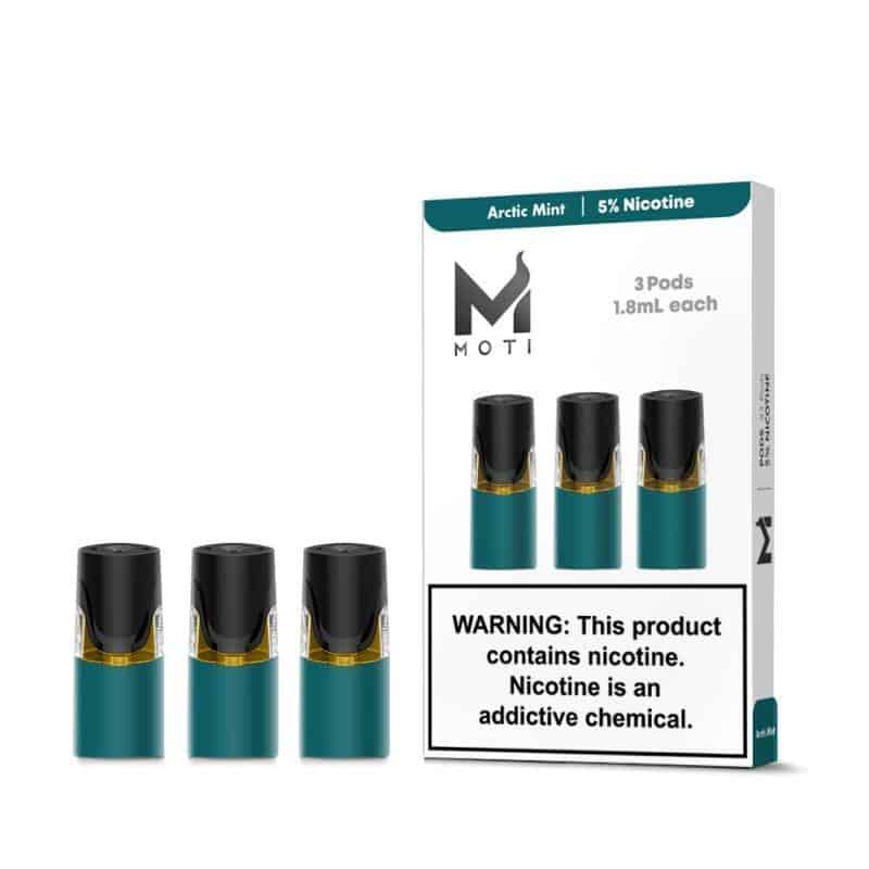 Buy Arctic Mint MOTI Pods Online | Strong Mint Flavor