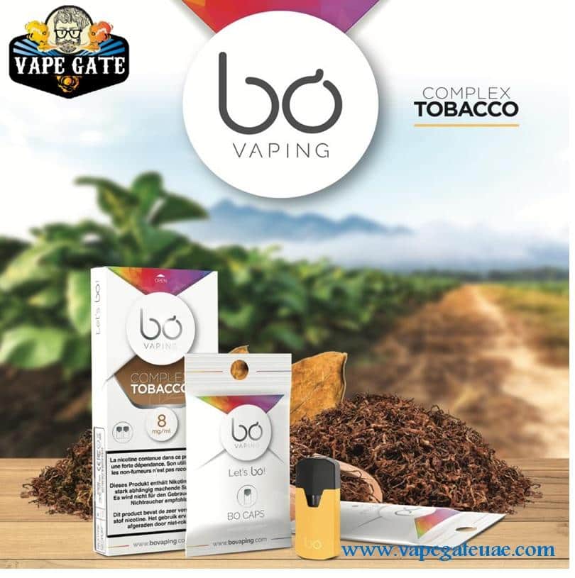 BO Caps Pods Complex Tobacco by BO Vaping | Abu Dhabi & Dubai UAE