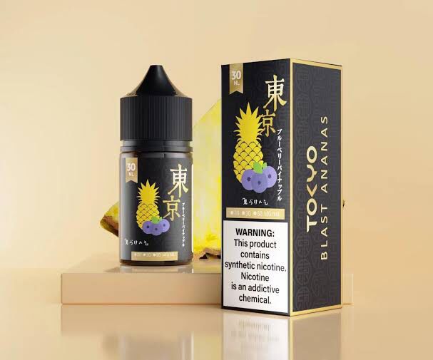 Tokyo Golden Series Blast Ananas Saltnic 30ml | Sharjah & Abu Dhabi UAE ...