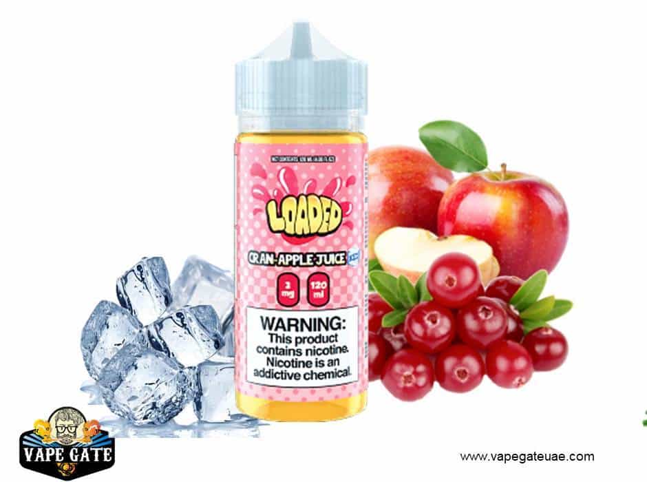 Loaded E-Liquid Cran Apple Ice 120ml dubai | vape same day delivery UAE