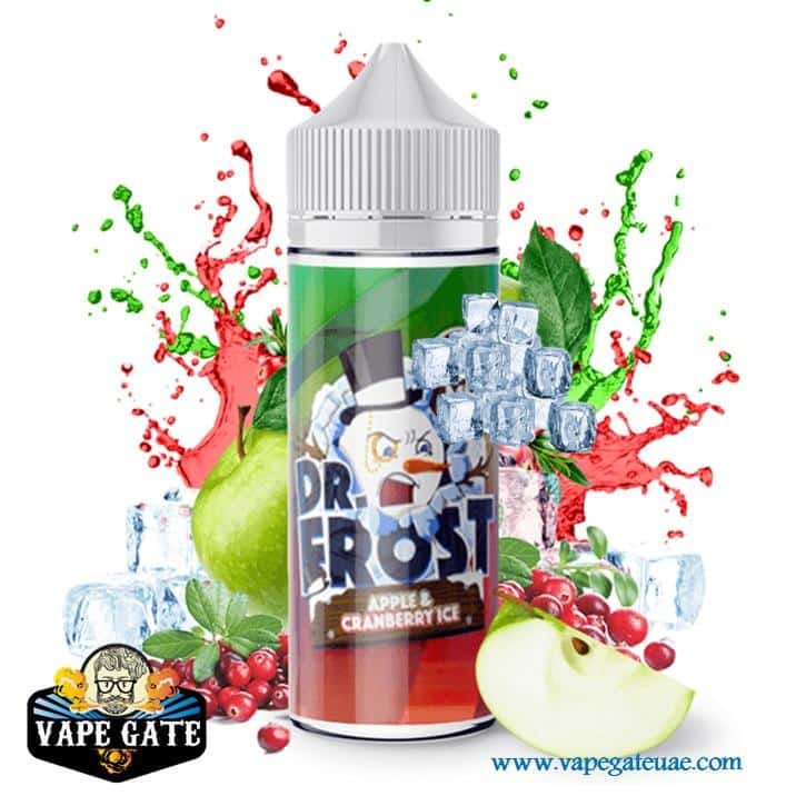 Apple and Cranberry Ice 60ml Eliquid by Dr. Frost | Vape Gate UAE