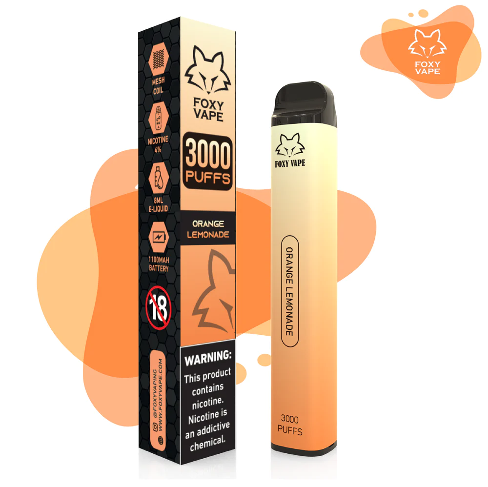 Foxy Vape Disposable Vape (3000 Puffs) | Dubai Same Day Delivery | Abu ...