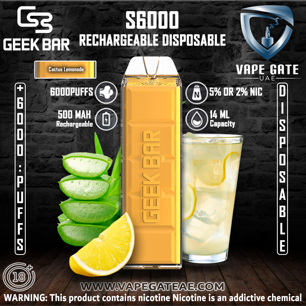 Geek Bar S6000 Disposable Pod Device | Dubai | Abu Dhabi | Same Day ...