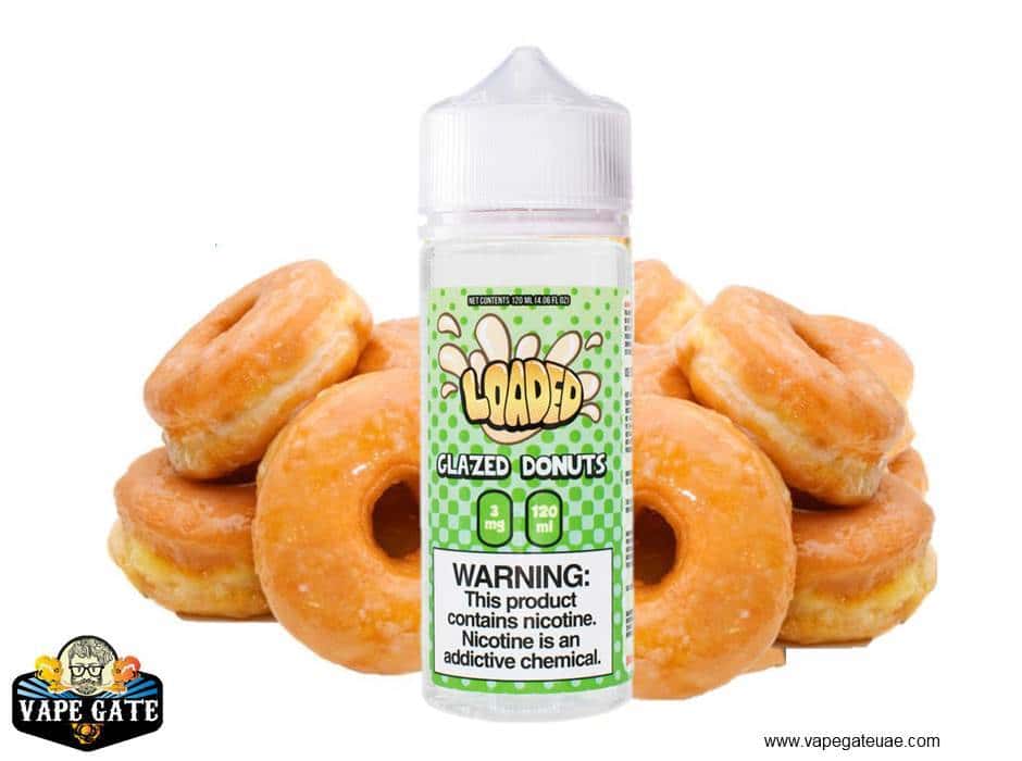 Glazed Donut - Loaded 120ml, Dubai VAPE | Vape Abu Dhabi | UAE VAPE
