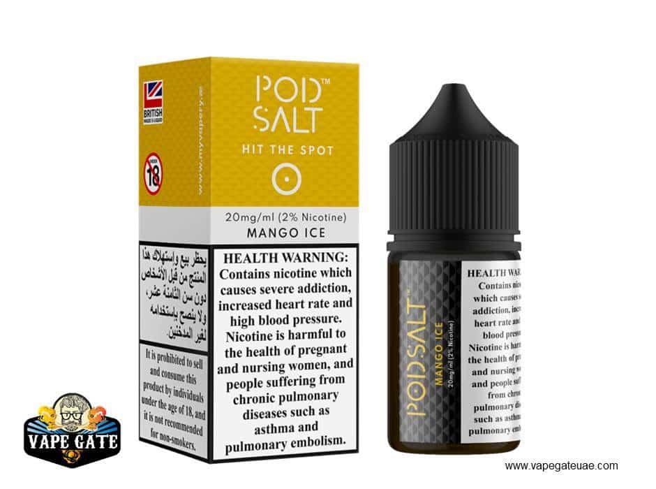 Pod Salt Mango Ice 20mg SaltNic UAE | Vape Gate UAE
