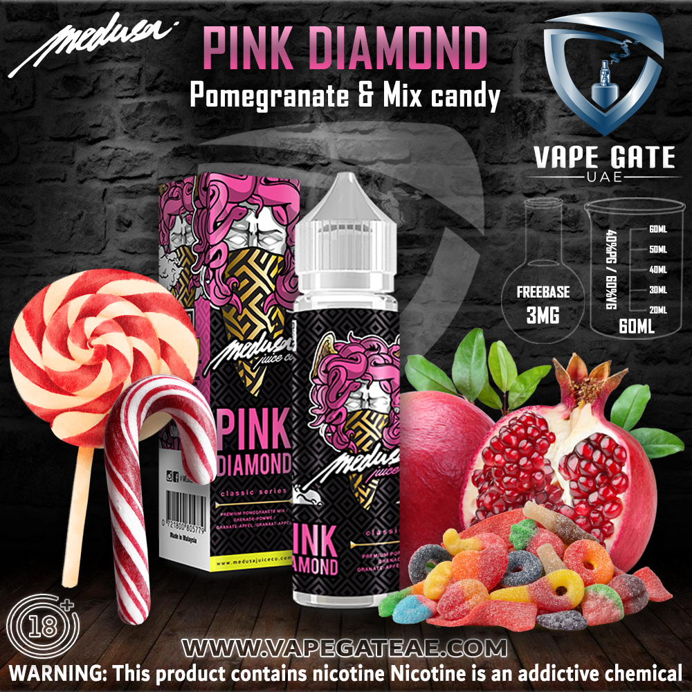 Pink Diamond Classic Series - Medusa Juice Co. | Dubai Same Day ...