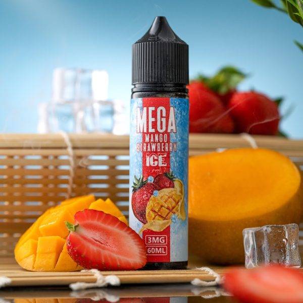 Mega Mango Strawberry Ice 60ml E Liquid | Dubai | Abu Dhabi | Same Day ...