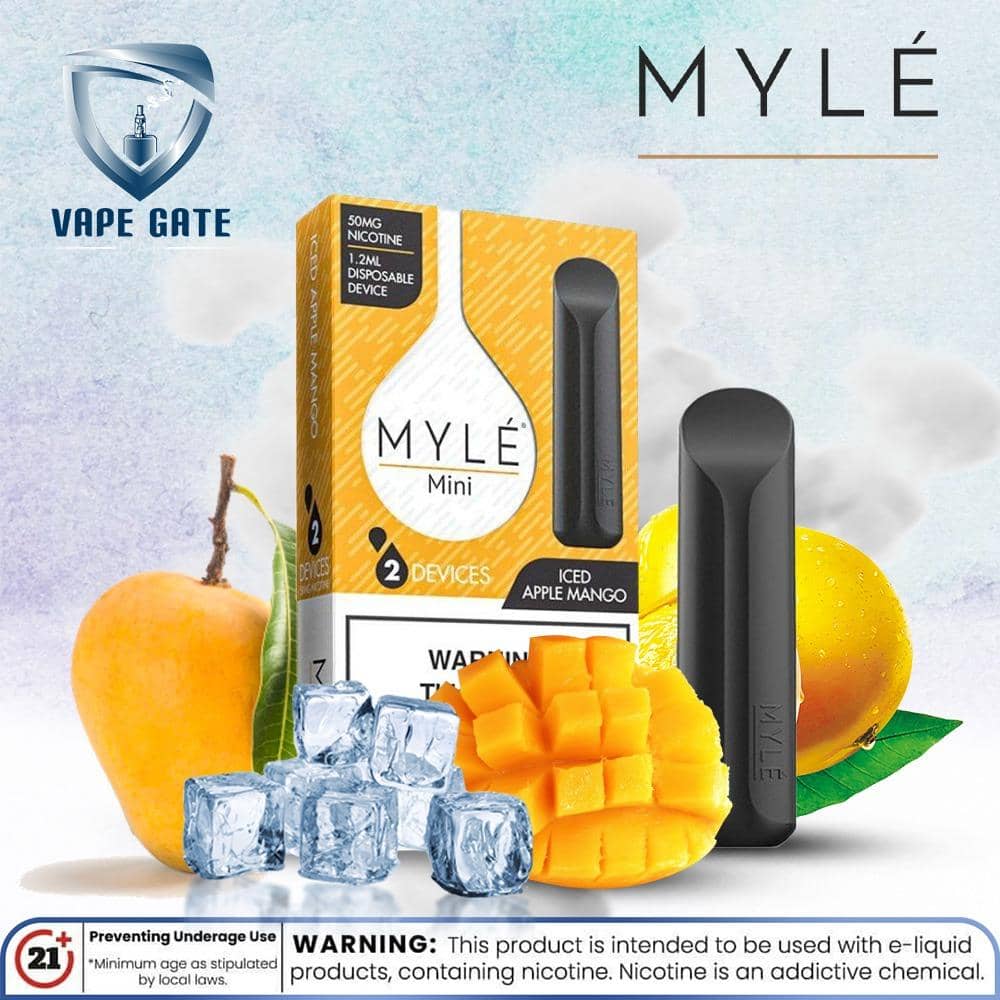 MYLE Mini Iced Apple Mango Disposable Device