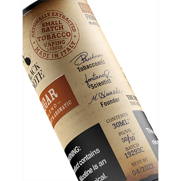 Black Note Cuban Cigar Blend 30ML | Abu Dhabi UAE | KSA Saudi Arabia