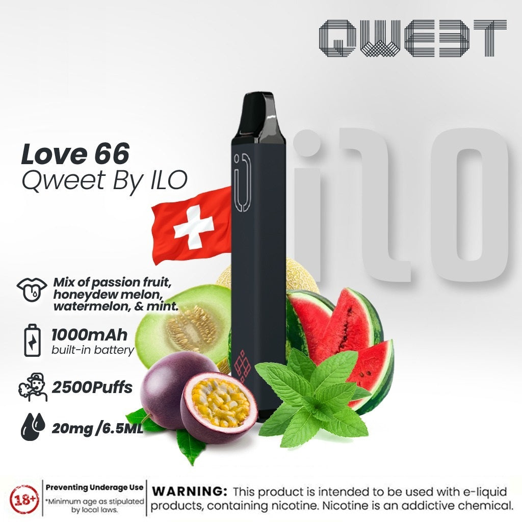 QWEET MESH DISPOSABLE 2500 PUFFS | Dubai & Abu Dhabi | Vape Gate UAE