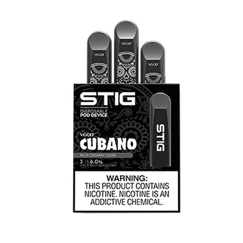 STIG Cubano Disposable - Buy STIG Abu Dhabi,Dubai,UAE | Vape Gate UAE