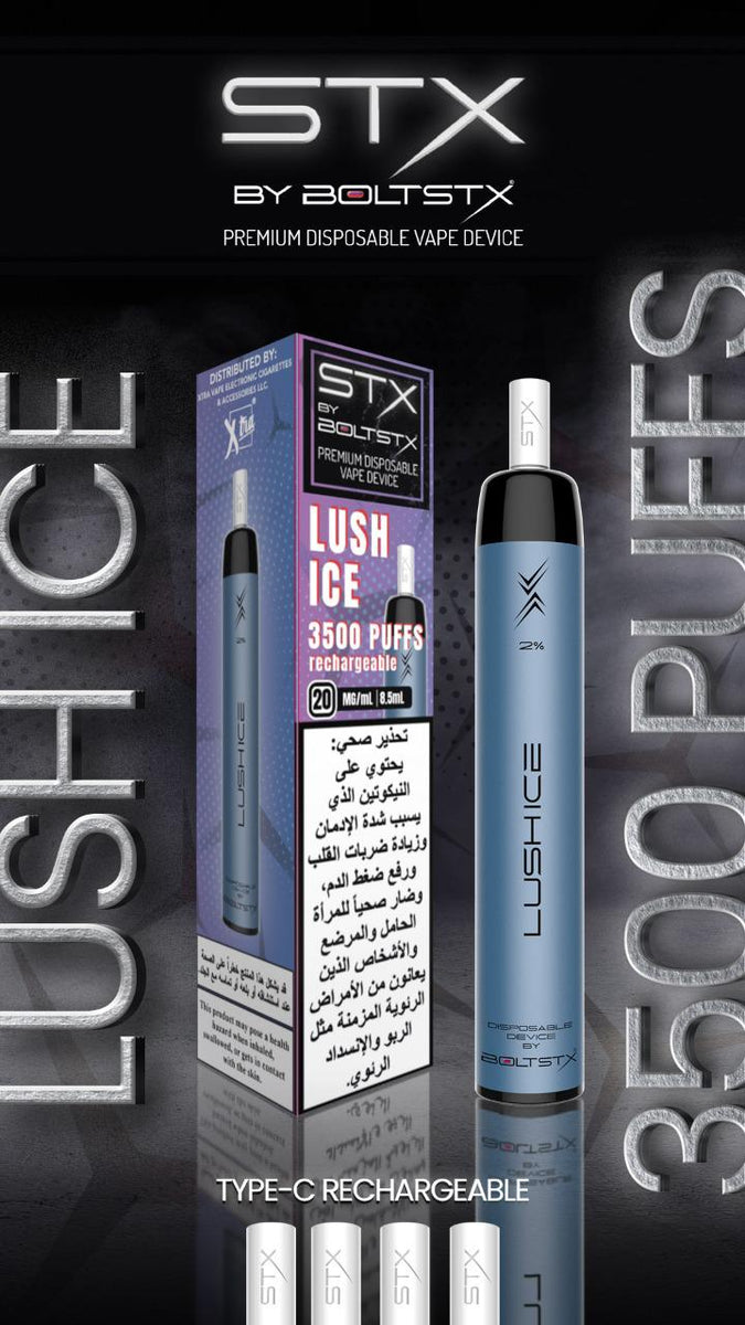 STX - BOLTSTX DISPOSABLE 3500 PUFFS | Dubai & Abu Dhabi | Same Day Delivery