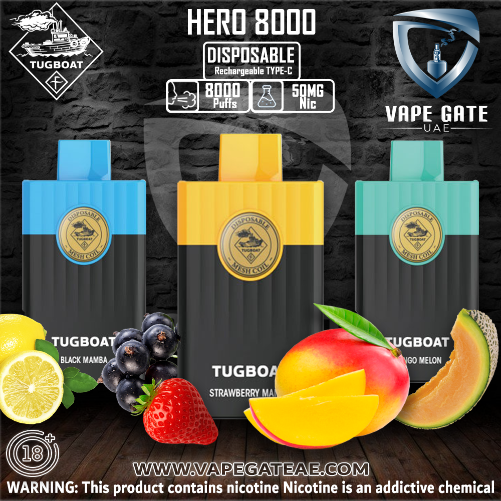 HERO Pod Kit Disposable Vape (8000 Puffs) | Dubai & Abu Dhabi | Same ...