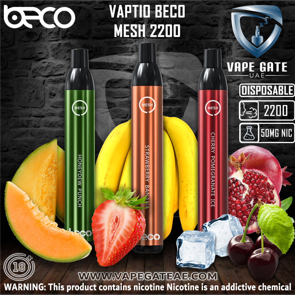 Vaptio Beco Disposables Pod Device (50mg - 800 Puffs) | Dubai & Abu ...