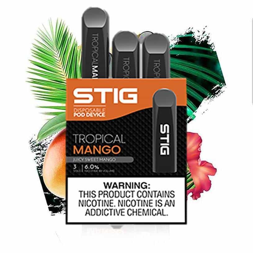 TROPICAL MANGO STIG Disposable Pod - buy STIG Abu Dhabi,Dubai,UAE