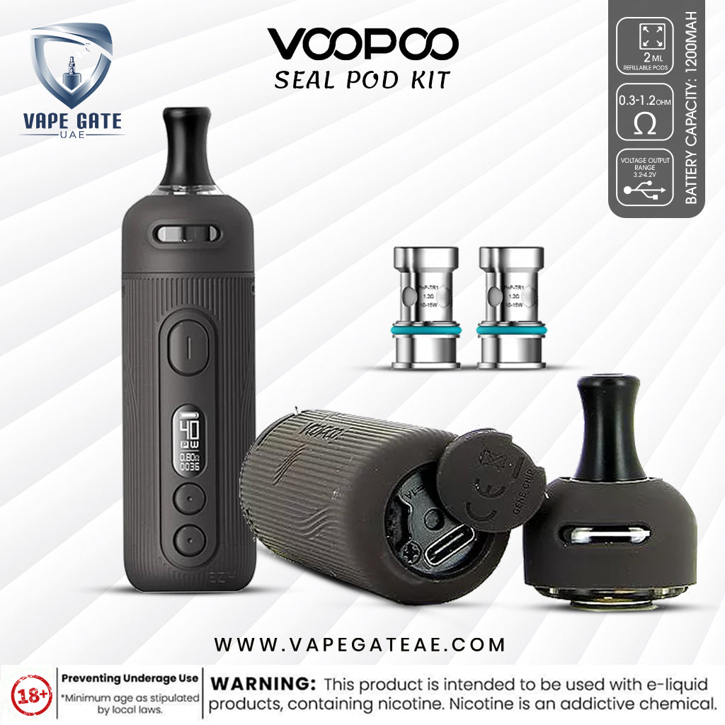 VOOPOO SEAL POD KIT 40W 1200MAH | Dubai & Abu Dhabi UAE | Vape Gate UAE