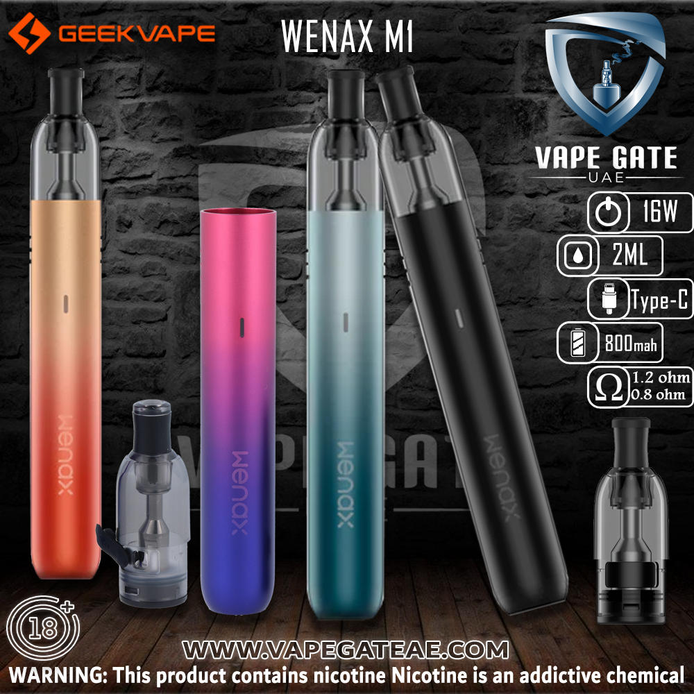 GEEK VAPE WENAX M1 13W POD SYSTEM ABU DHABI | Vape Gate UAE