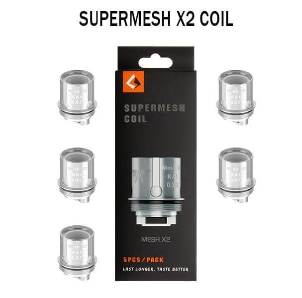 Geek Vape Super Mesh X2 0.3ohm – 5pcs, Abu Dhabi, Duabi | Vape Gate UAE