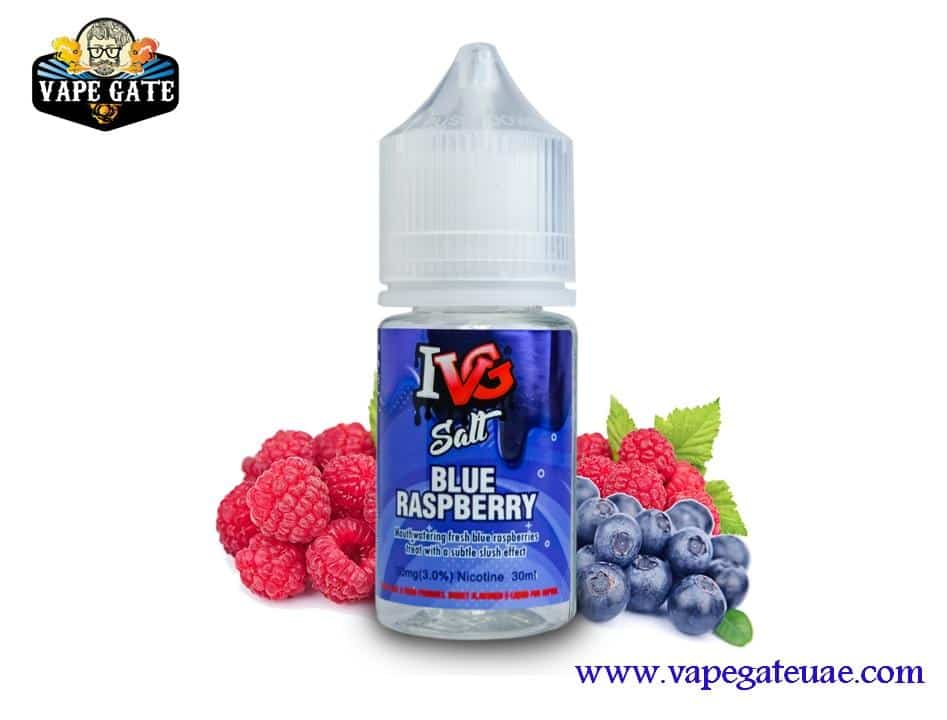 Blue Raspberry 30ml Saltnic by IVG | Abu Dhabi & Dubai | Vape Gate UAE