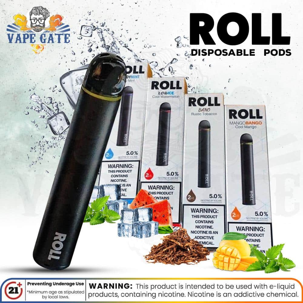 Roll Disposable Pods | Dubai & Abu Dhabi UAE | Vape Riyadh Saudi Arabia
